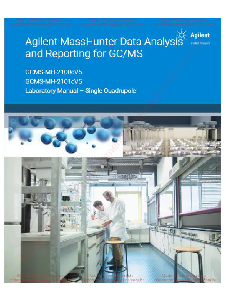 MANUAL Agilent_CAPÍTULO 1 - Exercício de Laboratório - Análise ...