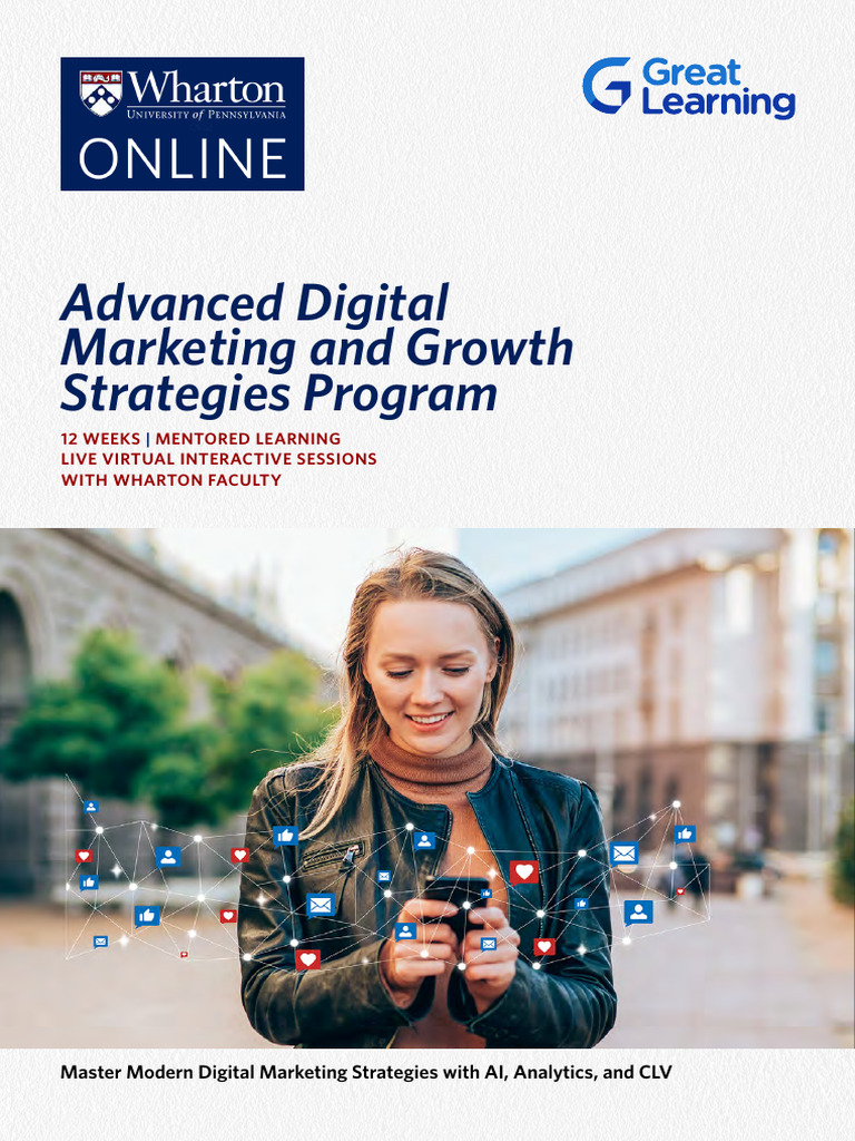 Online Wharton Advanced Digital Marketing Program | PDF | Digital ...
