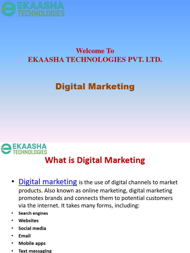 Ekaasha Technologies PVT | PDF | Search Engine Optimization | Search ...