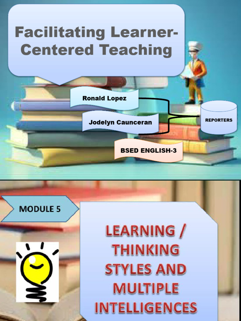 Module 5 Learning Thinking Styles And Multiple Intelligences Pdf Lateralization Of Brain
