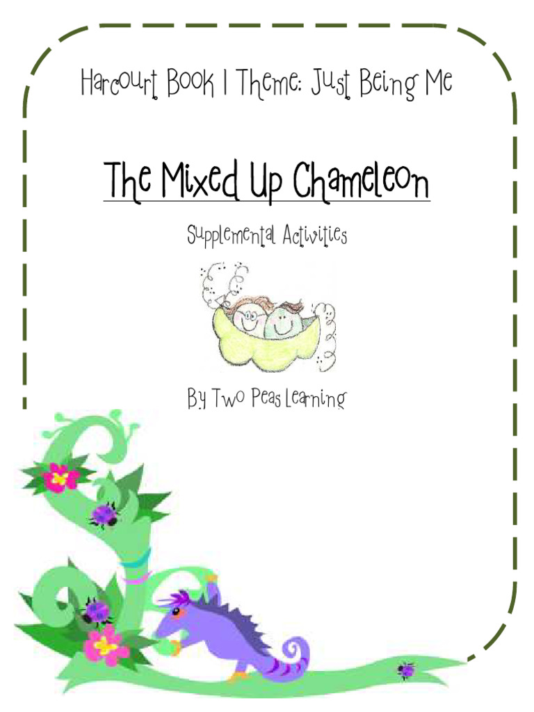 Harcourt Guided Reading: Chameleon Activities | PDF | Reading ...