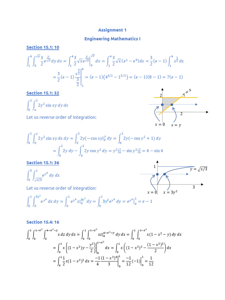 Solution Assignment1 | PDF