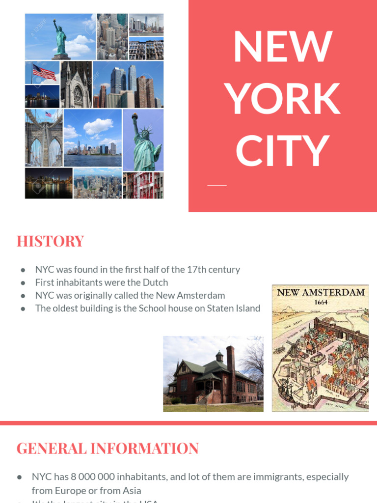 NEW York City | PDF | New York City
