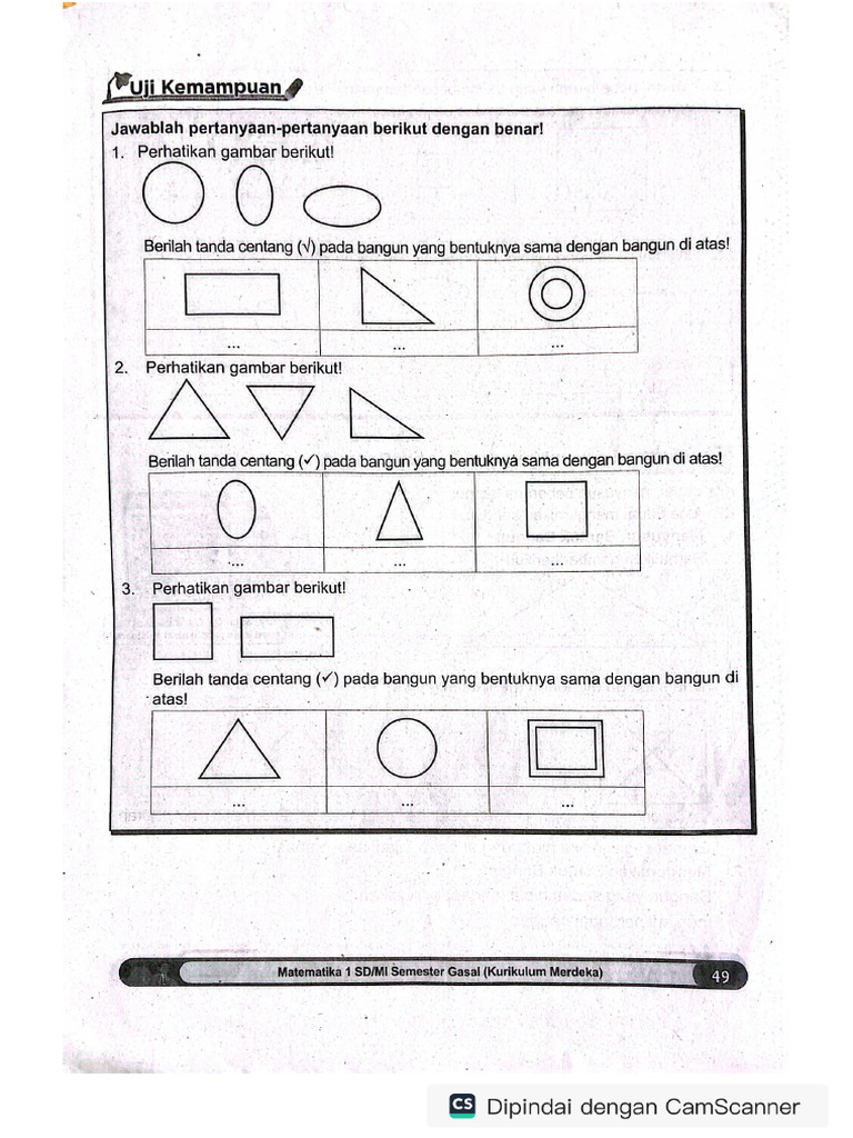 Mengenal Bentuk | PDF
