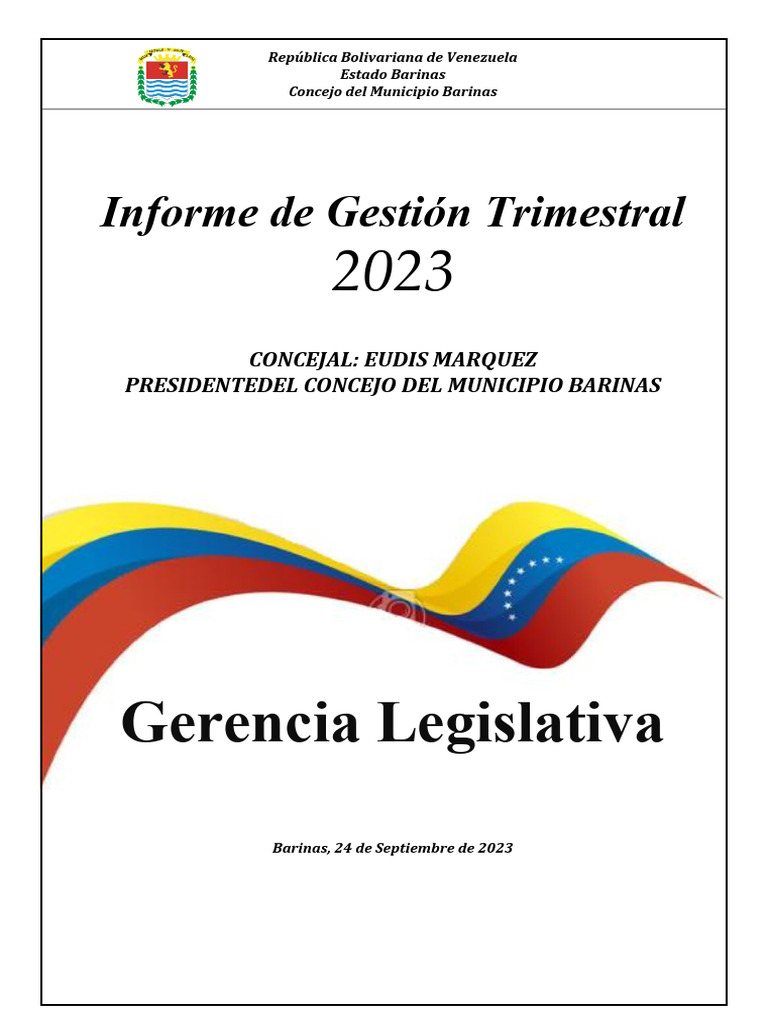 Informe de Gestion 2023 Finalizado | PDF | Administración Pública | Participación pública