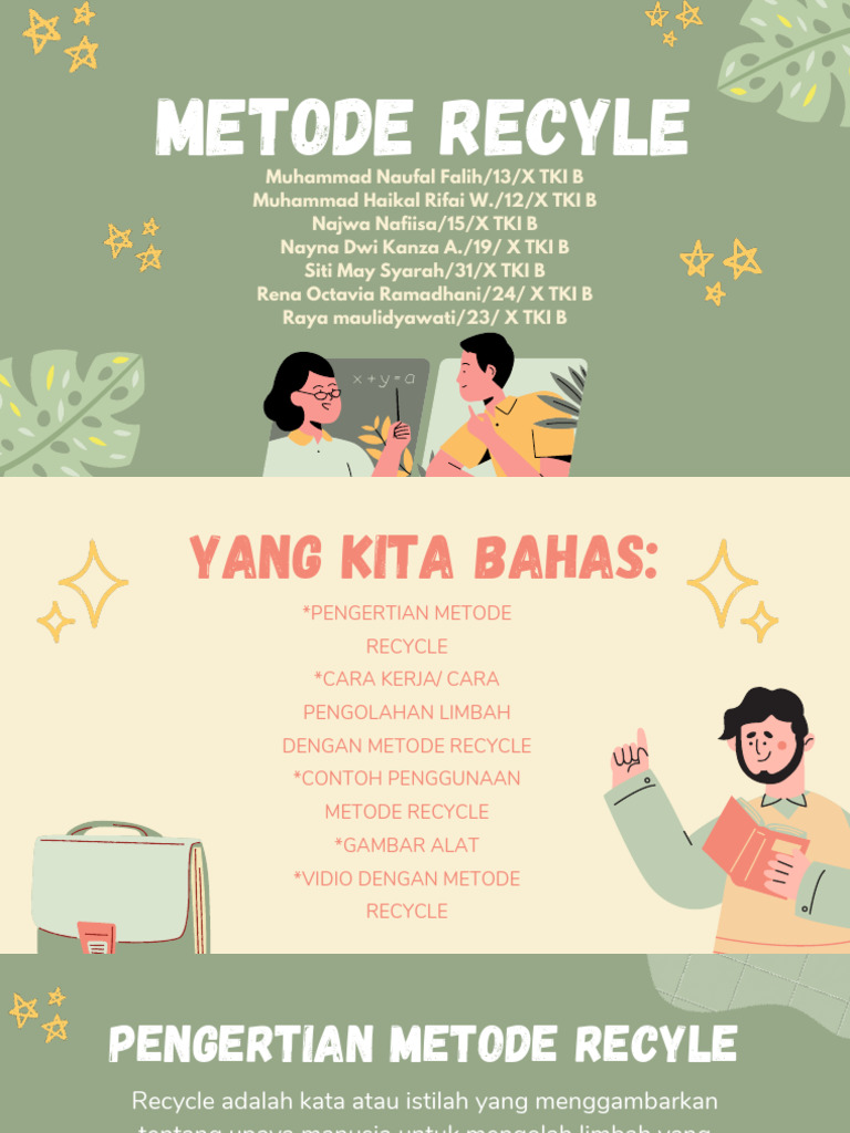 Kelompok 4-Metode Recycle | PDF