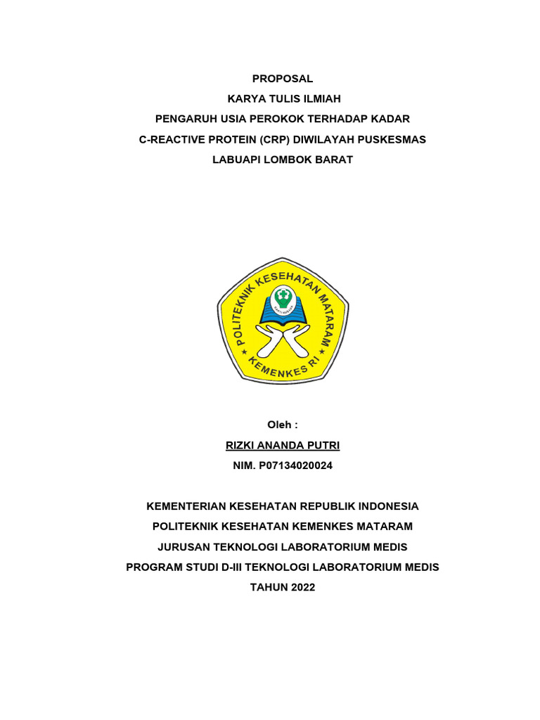 KTI BAB 1,2,3 REVISIIII Bismillah Bisa | PDF