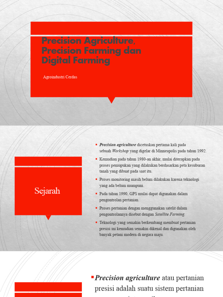 Precision Agriculture | PDF | Sains & Matematika | Komputer