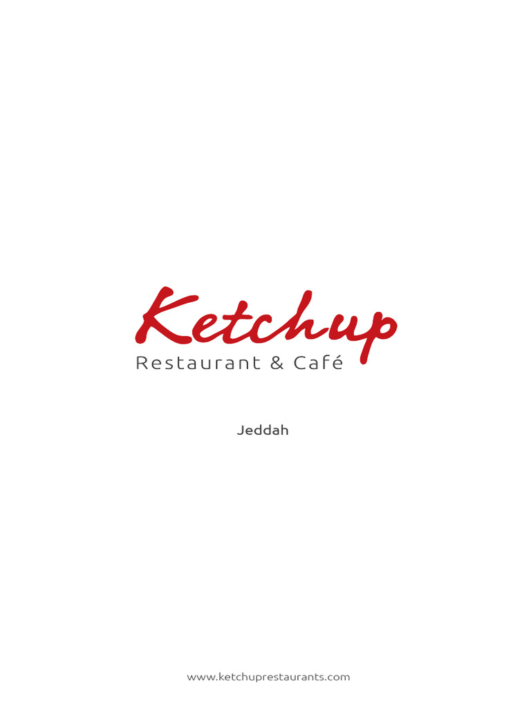 Ketchup Menu | PDF