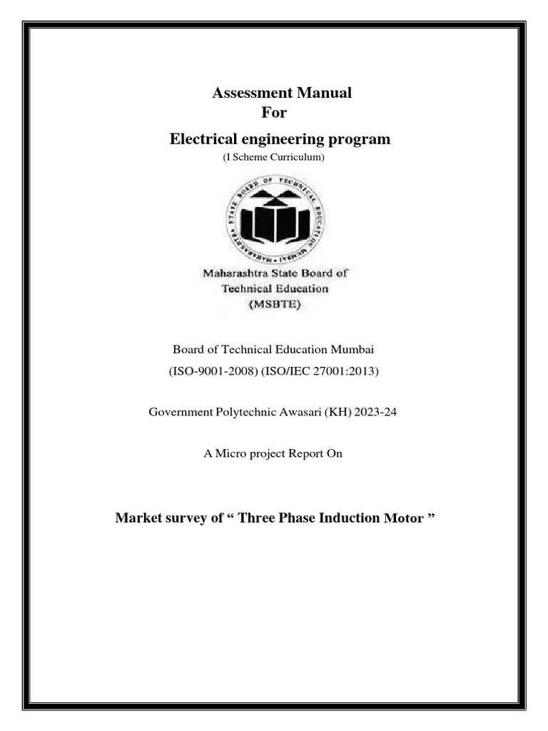 Ac Machine Final | PDF | Electric Motor | Electromagnetic Induction