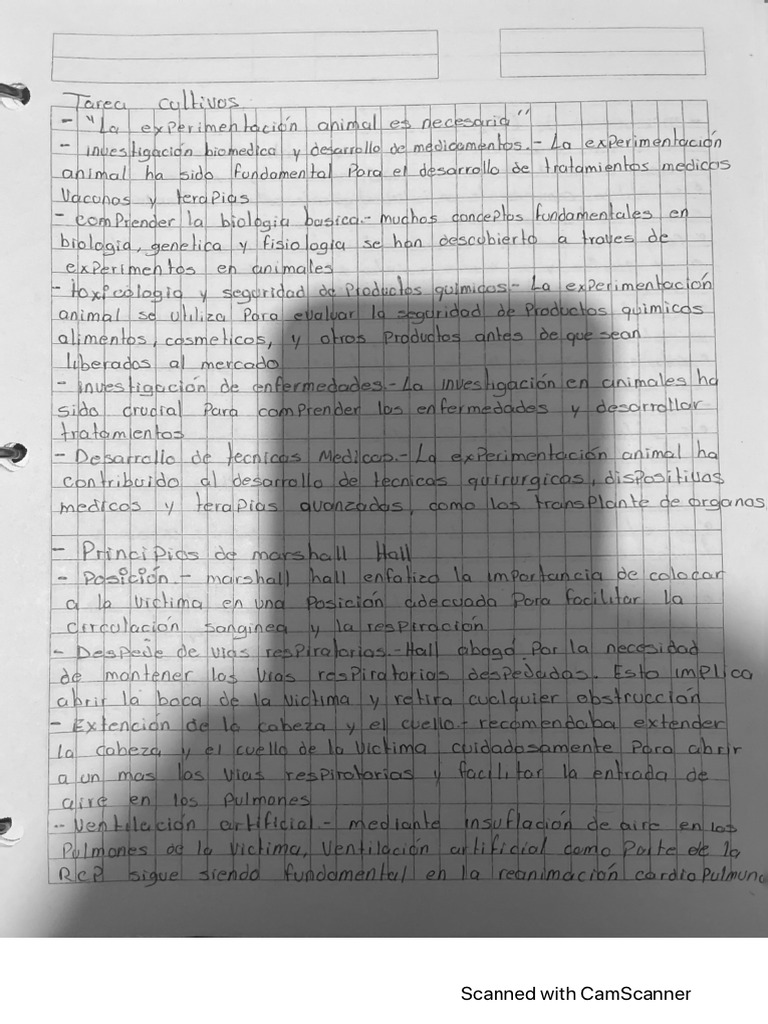 Principios de Marshall Hall | PDF