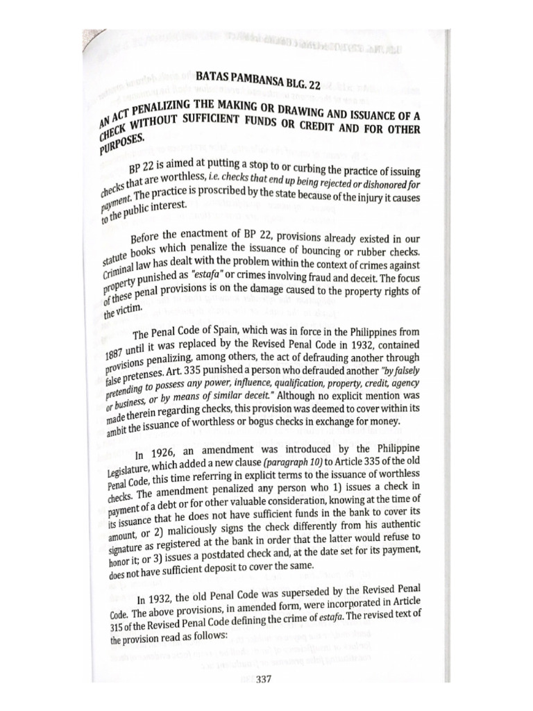 BATAS-PAMBANSA-BLG.-22 | PDF