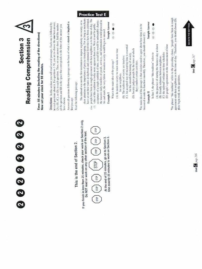 Toefl ETS Reading Practice | PDF
