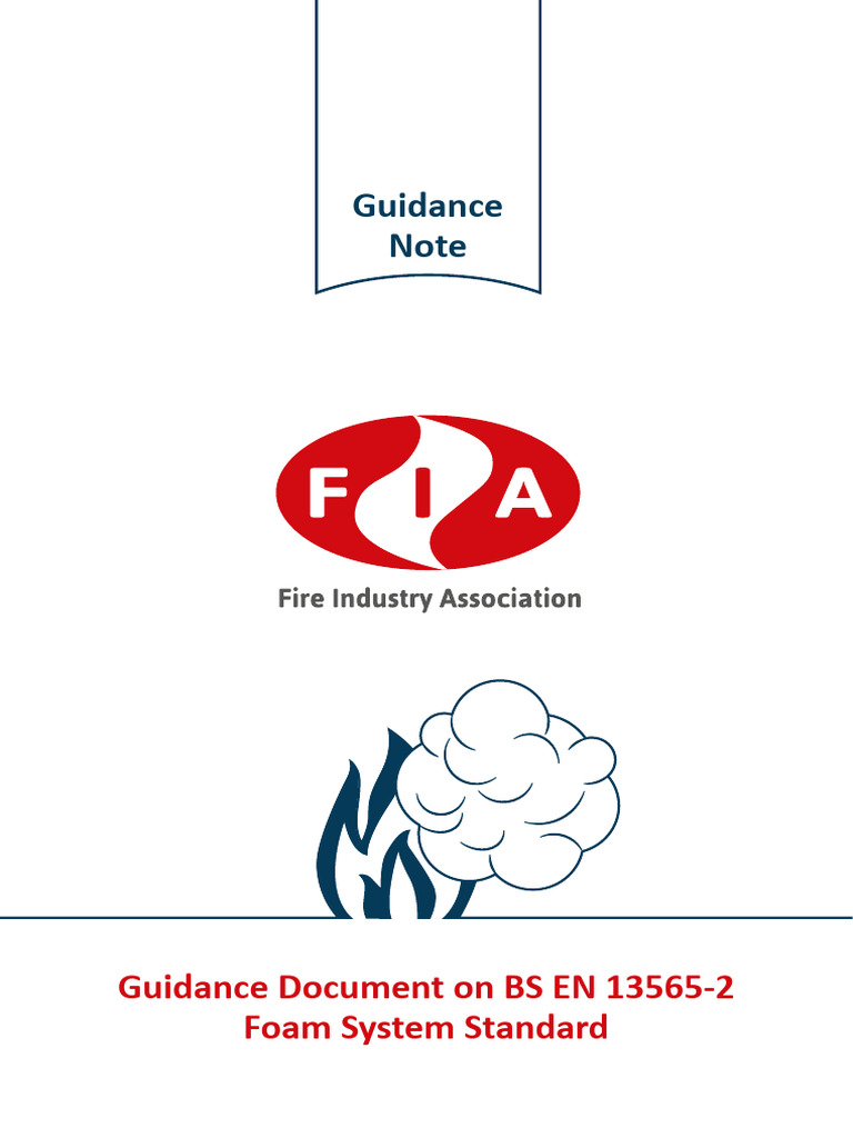 Guidance Document On BS EN 13565-2 Foam System Standard | PDF | Fires ...