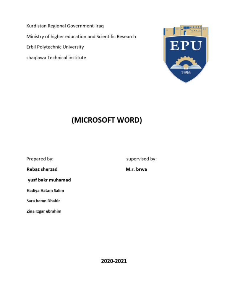 Microsoft Word | PDF | Microsoft Word | Window (Computing)