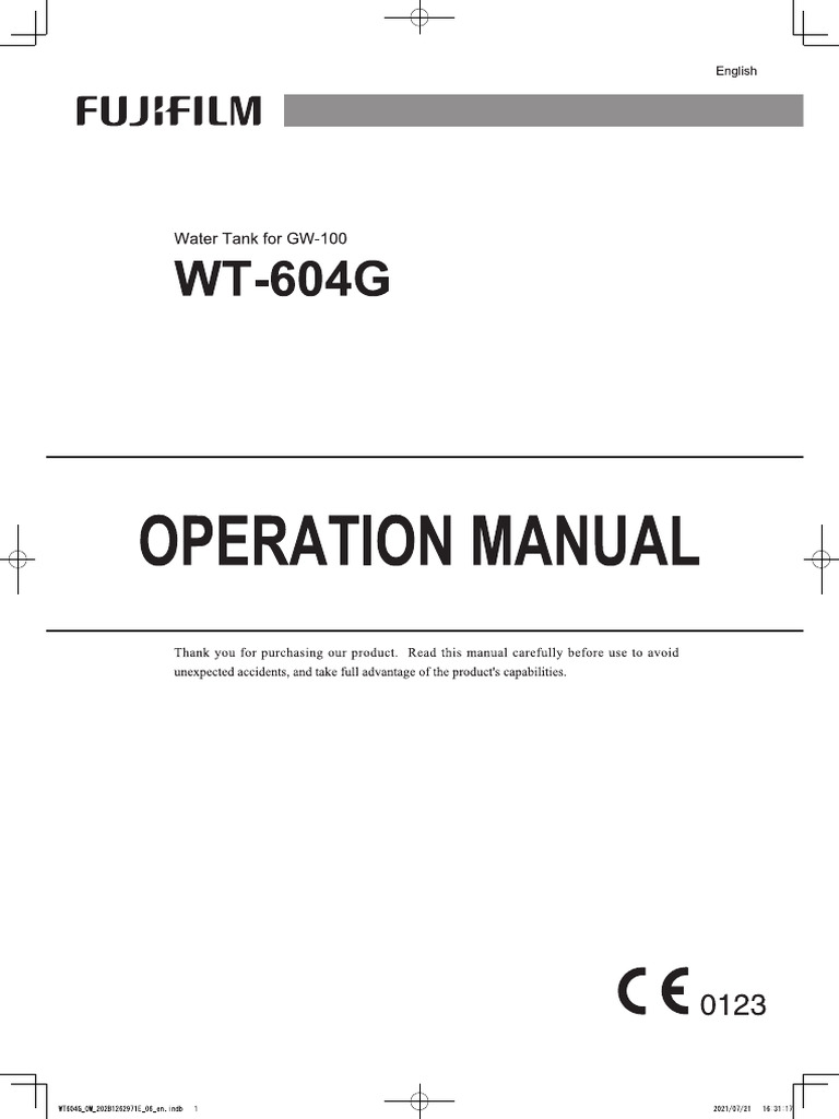 WT604G OM 202B1262971E 06 en | PDF