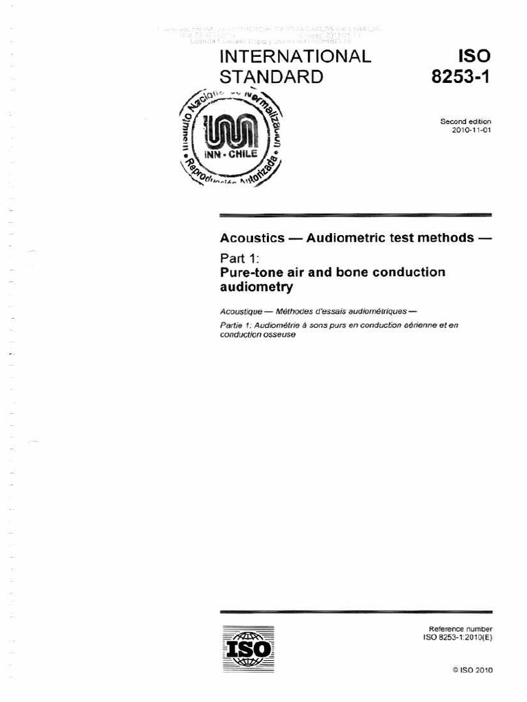 Iso+8253 1 2010 | PDF
