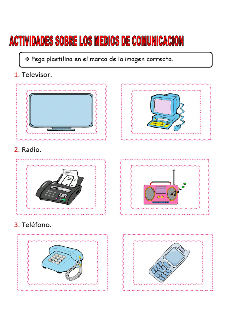 Actividades de Medios de Comunicación | PDF