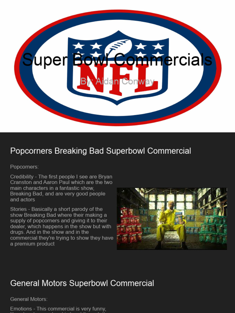 Analysis of Super Bowl Commercials | PDF | Cooking, Food & Wine