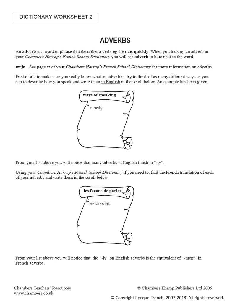 adverbs exercise | PDF | Adverb | Language Mechanics