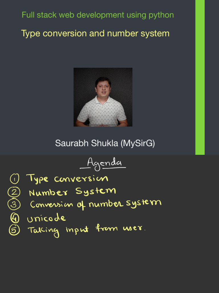 #4. Type Conversion and Number System | PDF | Computer Architecture ...