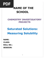 Solubility NaCl | PDF | Solubility | Solvent