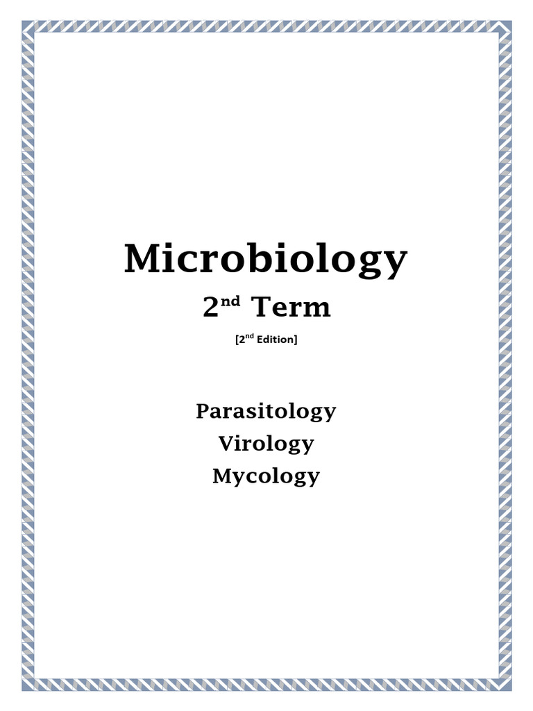 Microbiology T-02 [2nd Edition] | PDF | Parasitism | Microbiology