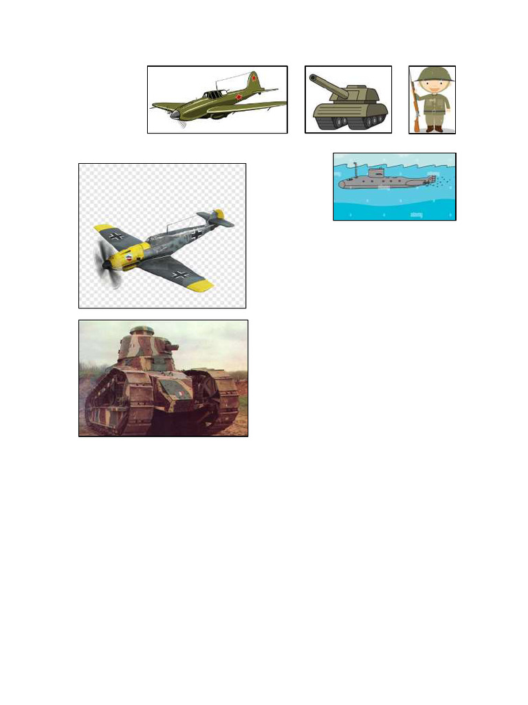 Dibujos de La Primera Guerra Mundial | PDF