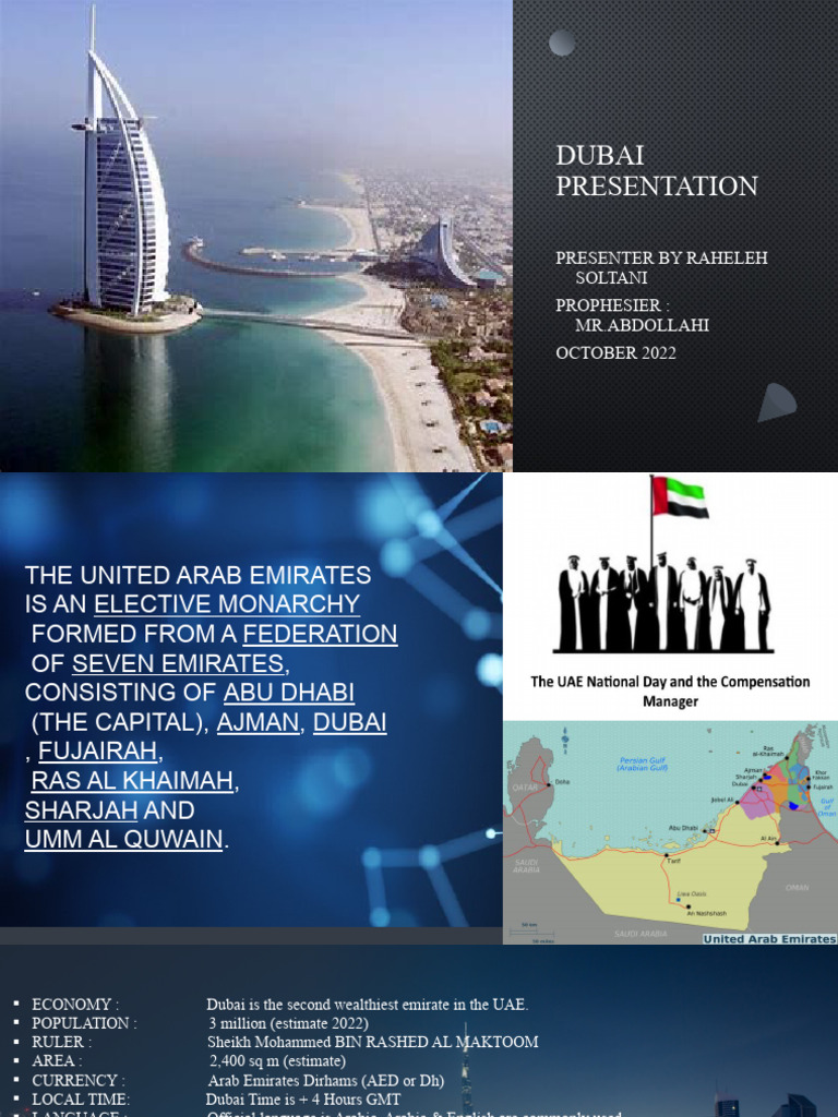 Dubai Presentation | PDF | United Arab Emirates | Dubai