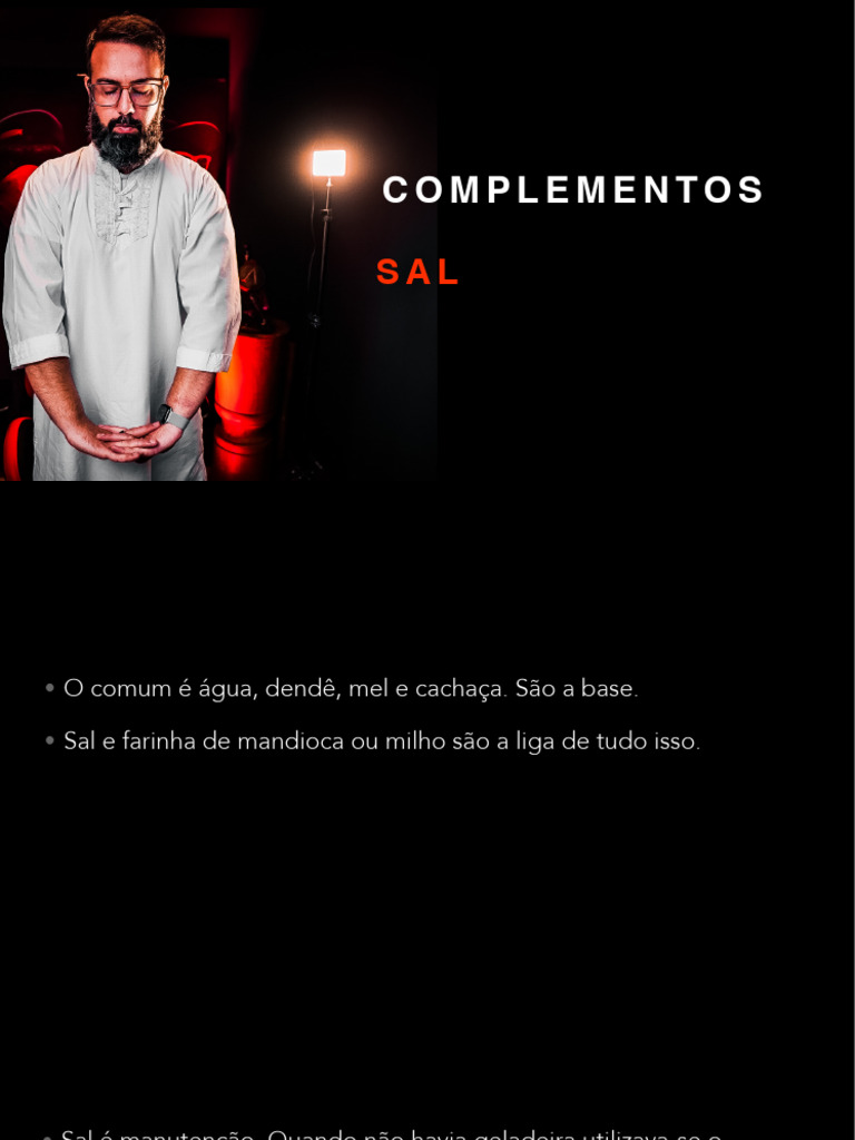 Slides de Aula Complemento Sal | PDF