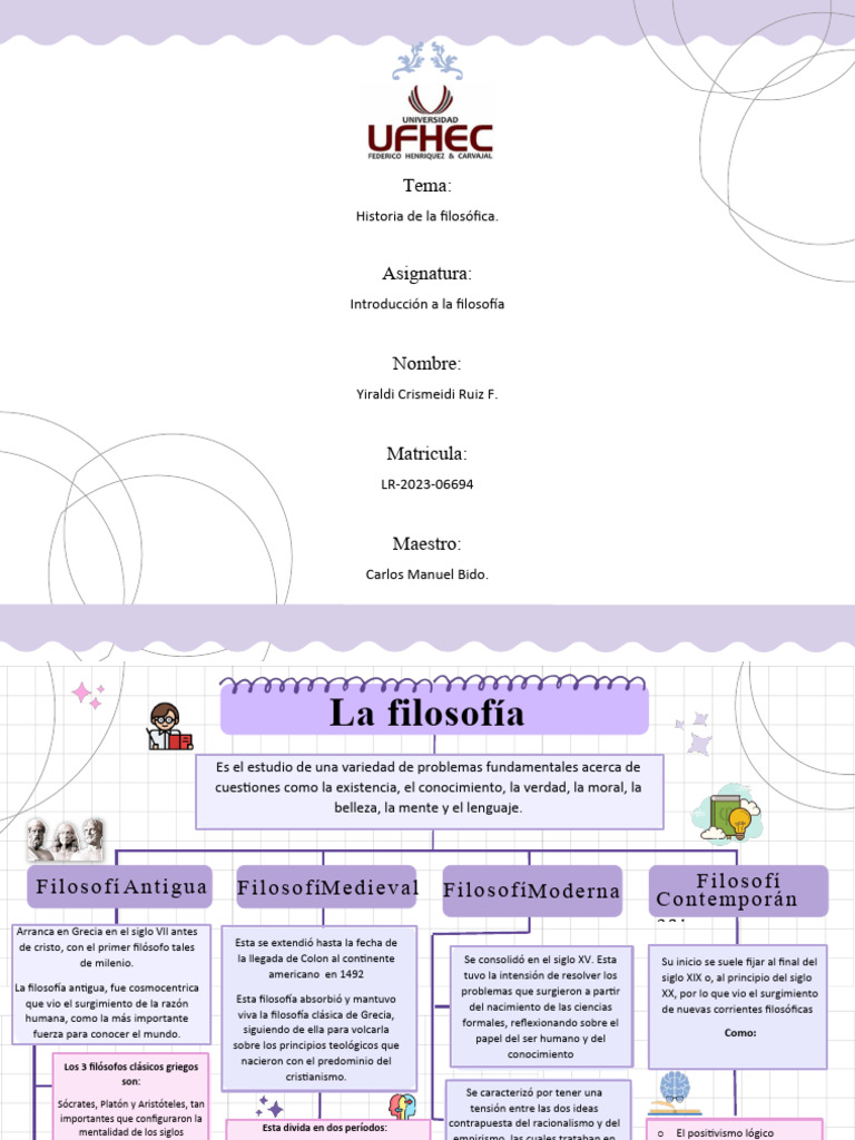Mapa Conceptual de Filosofía | Descargar gratis PDF | Conocimiento ...