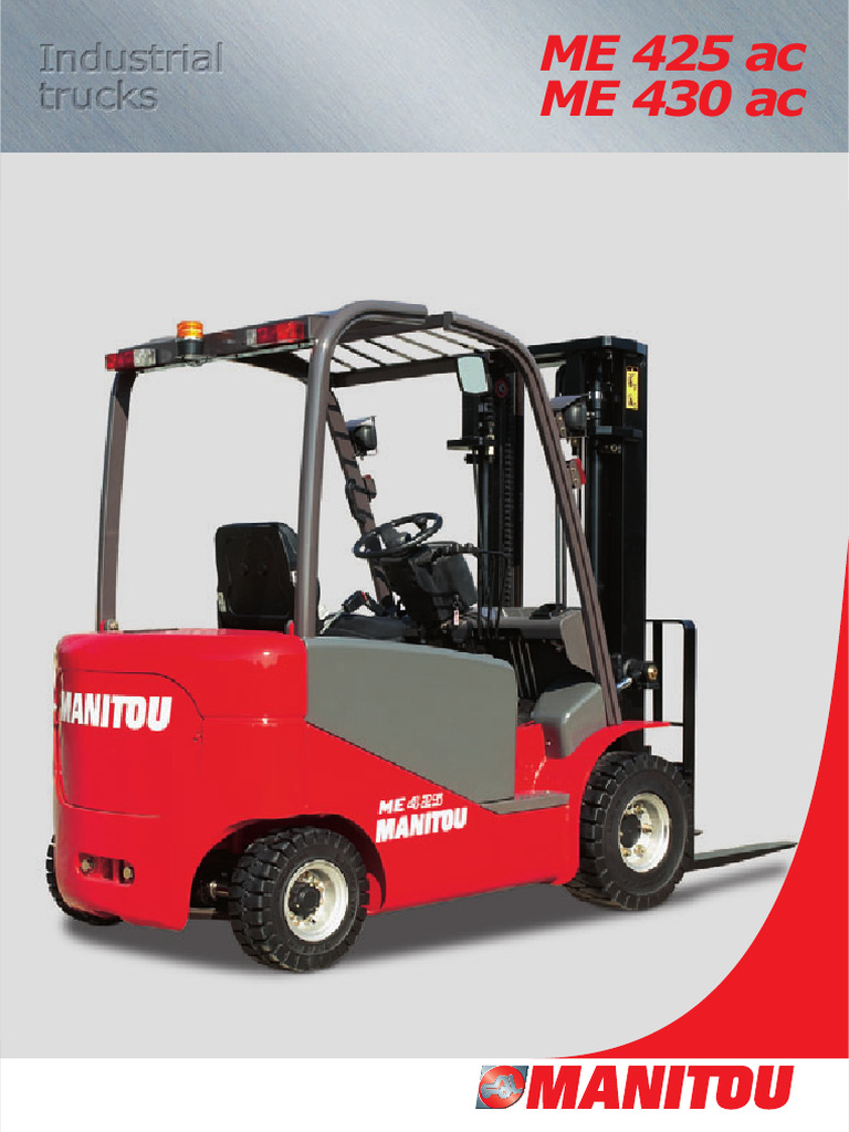 productfiche-manitou-heftruck-me-425 | PDF | Land Vehicles ...