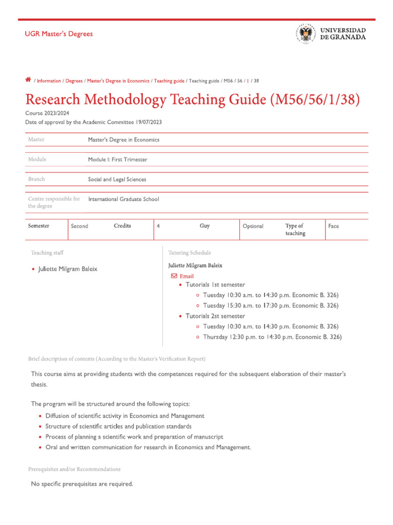 Research Methodology | PDF