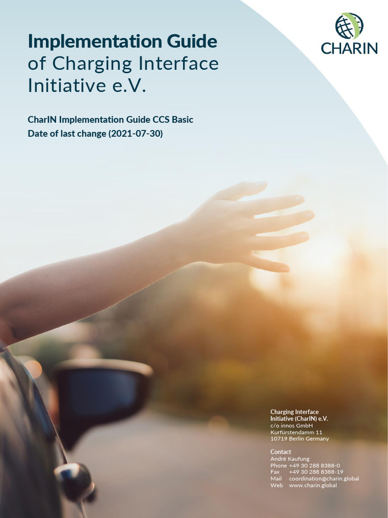 Charin Implementation Guide Ccs Basic v1.1 | PDF | Electric Vehicle ... Charin Implementation Guide Ccs Basic v1.1 | PDF | Electric Vehicle ...