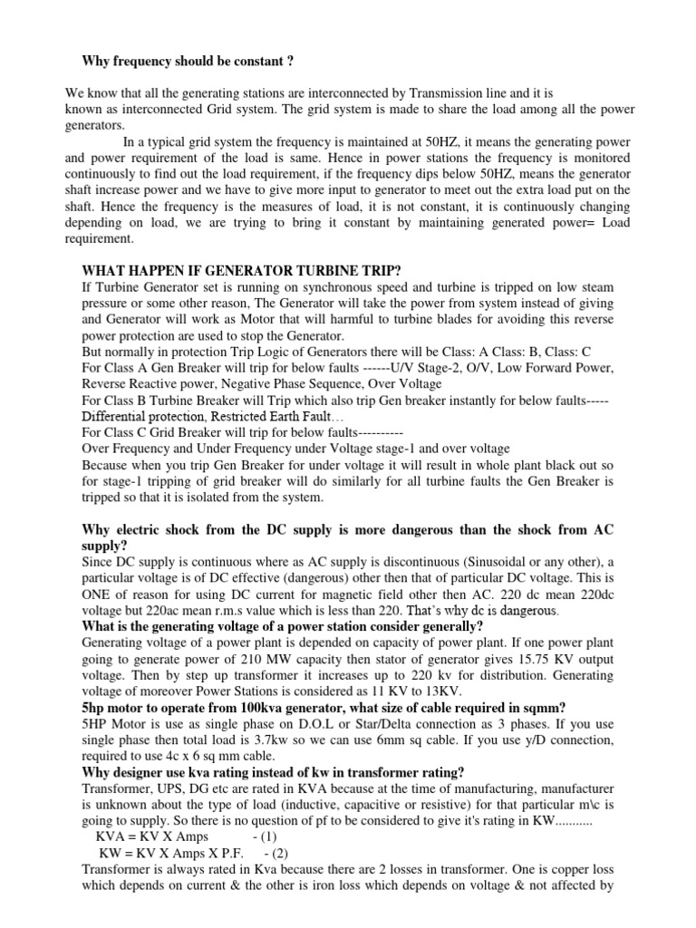 Marine Diesel Engineviva Question | PDF | Transformer | Electric Motor