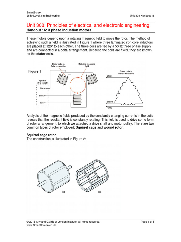 2850 L3u308 Handout 16 | PDF | Electric Motor | Materials Science