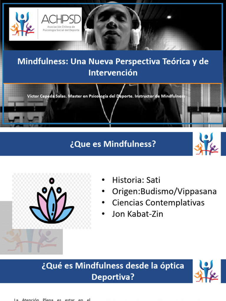 Mindfulness en el Deporte: Teoría e Intervención | PDF | Atención plena | Sicología