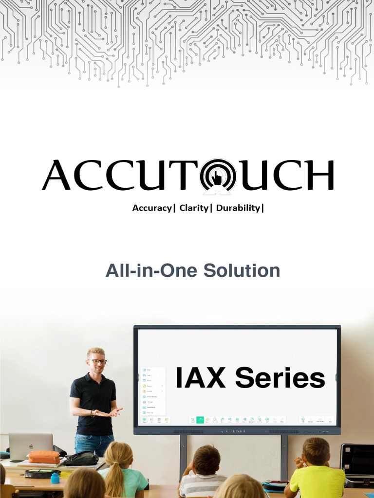 Accutouch Brochure IAX Series | PDF | Computers