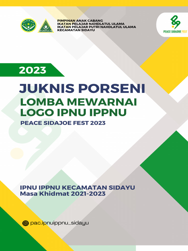 Juklak Juknis Lomba Porseni LP Ma'arif Sidayu | PDF