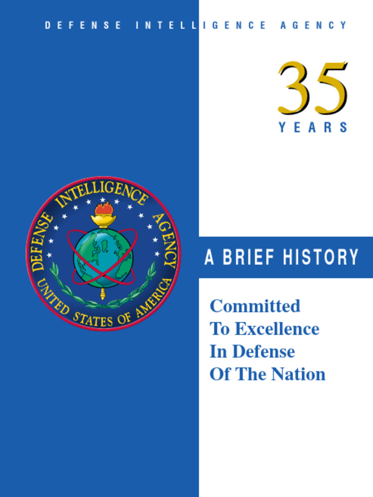 Dia History | PDF | Defense Intelligence Agency | United States ...