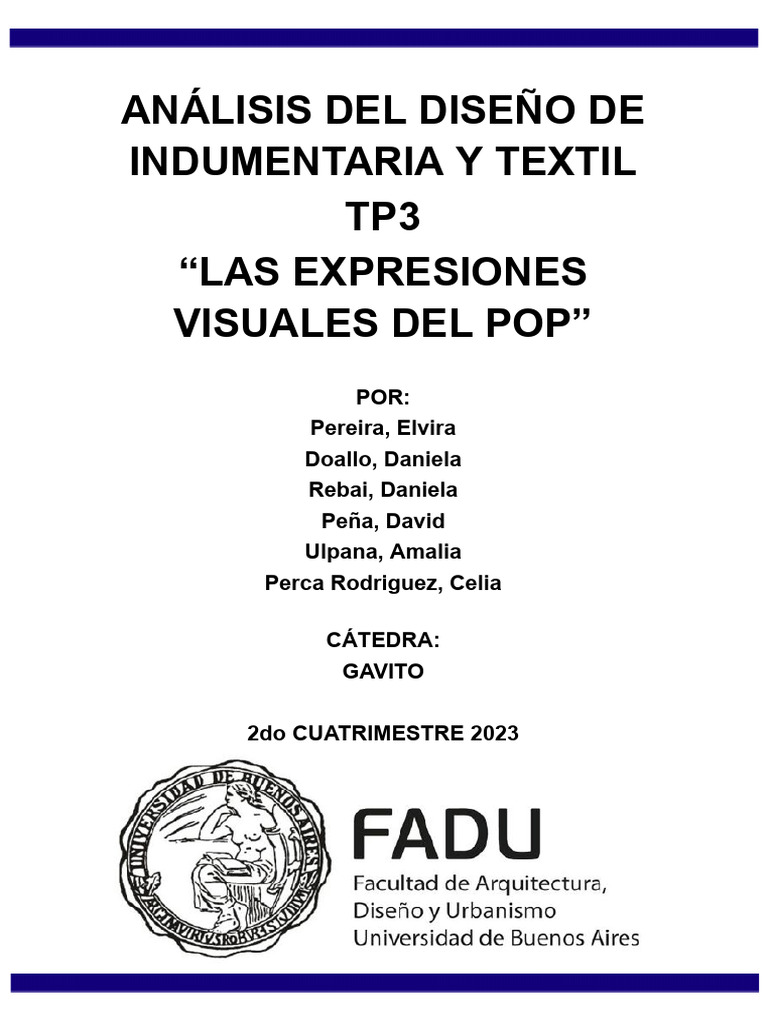 Análisis Del Diseño de Indumentaria y Textil | PDF | Moda | Luna