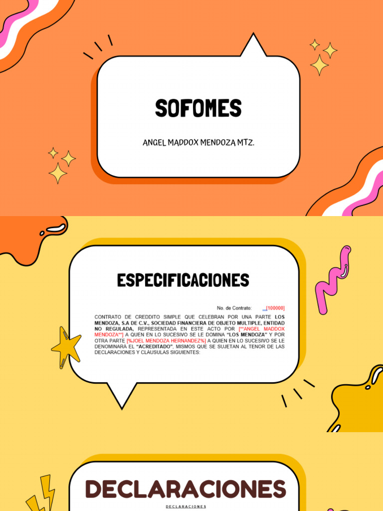 SOFOMES | PDF