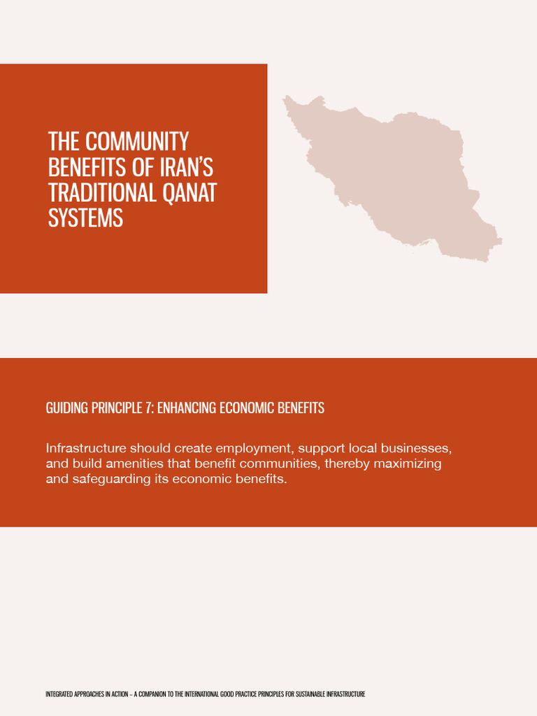 Qanat System in Iran | PDF | Agriculture | Infrastructure