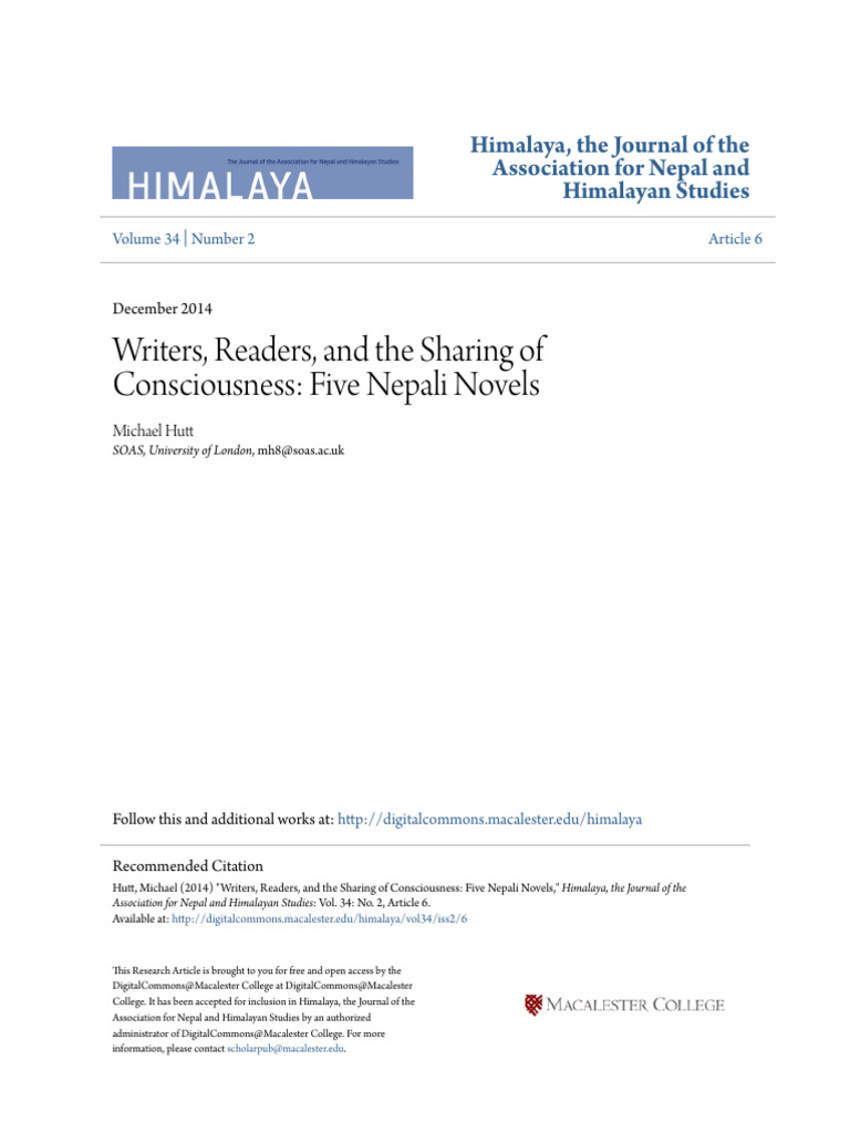 Five Nepali Novels | PDF | Nepal | Kathmandu