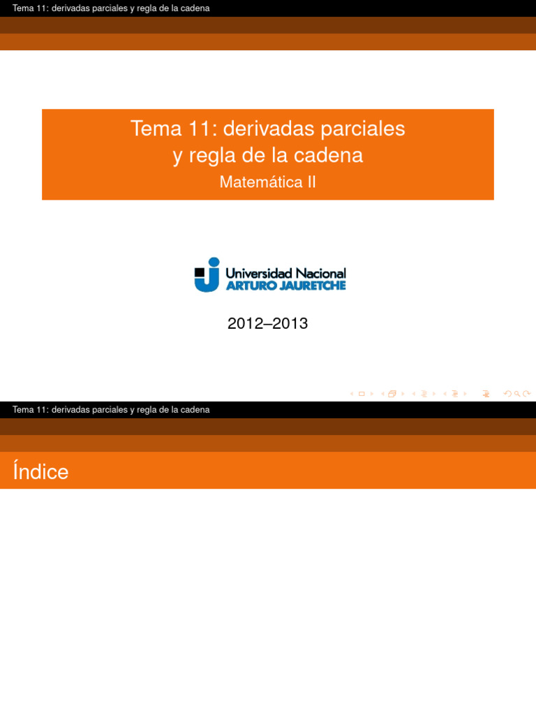 Derivadas Parciales | PDF | Derivado | Pendiente