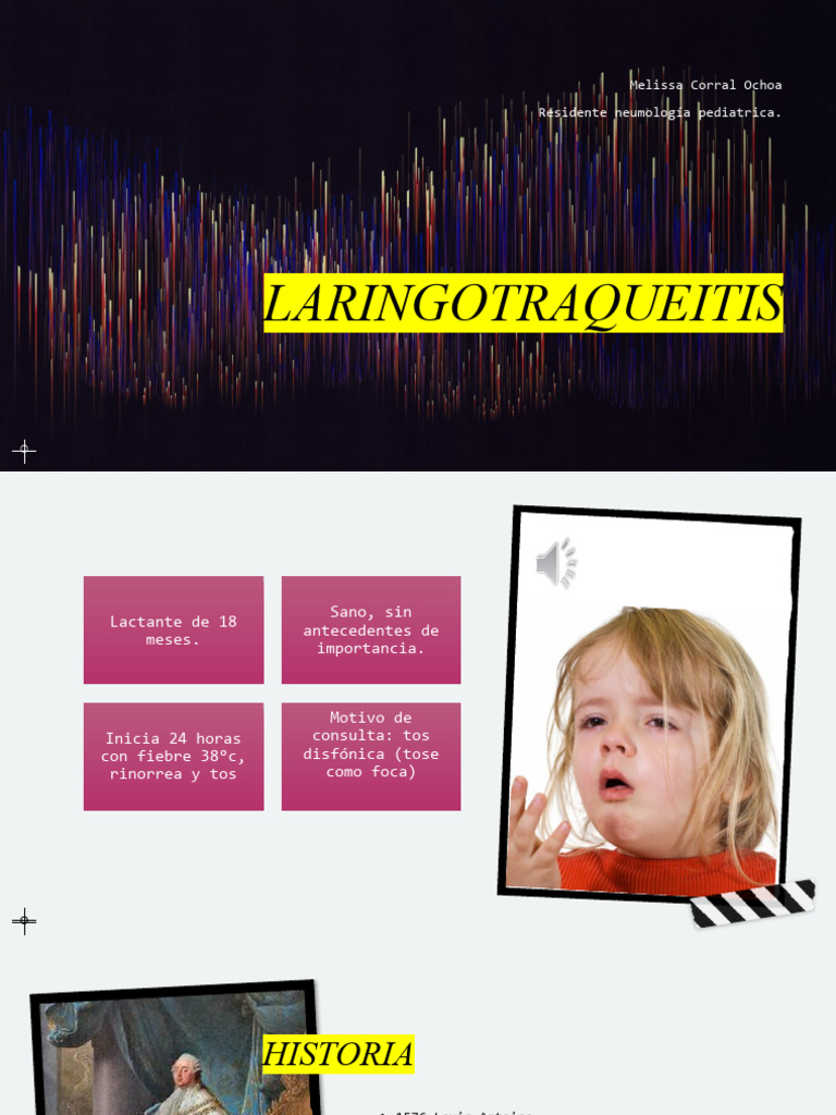 LARINGOTRAQUEITIS (Autoguardado) | PDF | Tos | Medicina CLINICA