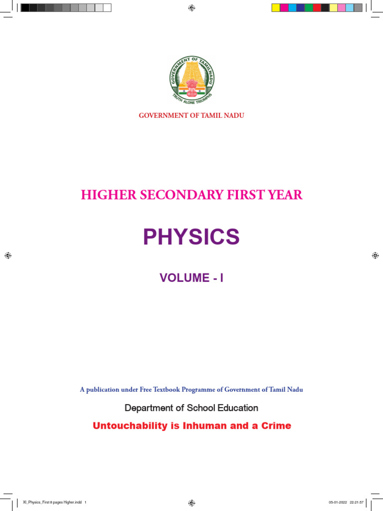 11th Physics Volume 1 - Tamil Nadu PDF | PDF | Physics | Heat