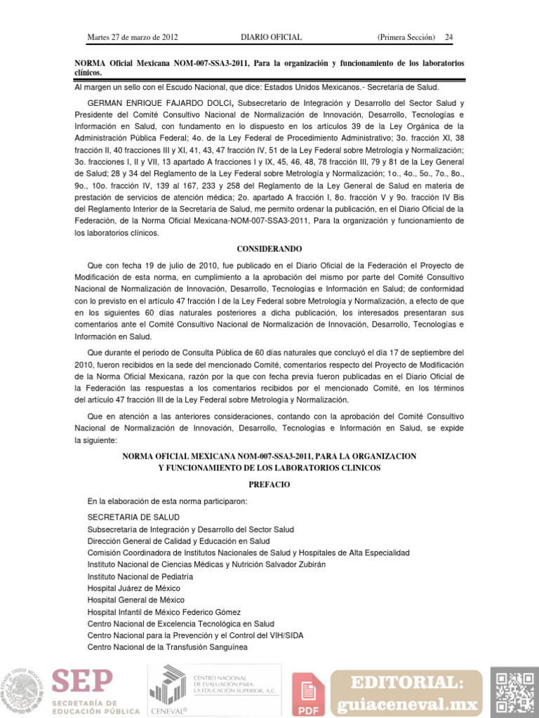 Norma Tiva | PDF | Salud y bienestar | Ciencia y matemáticas