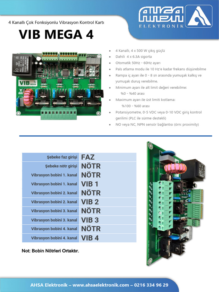 Katalog vib-MEGA-4 | PDF