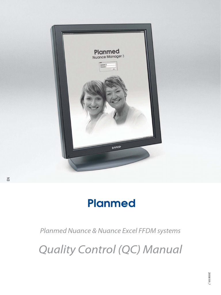 Quality Control (QC) Manual: Planmed Nuance & Nuance Excel FFDM Systems ...